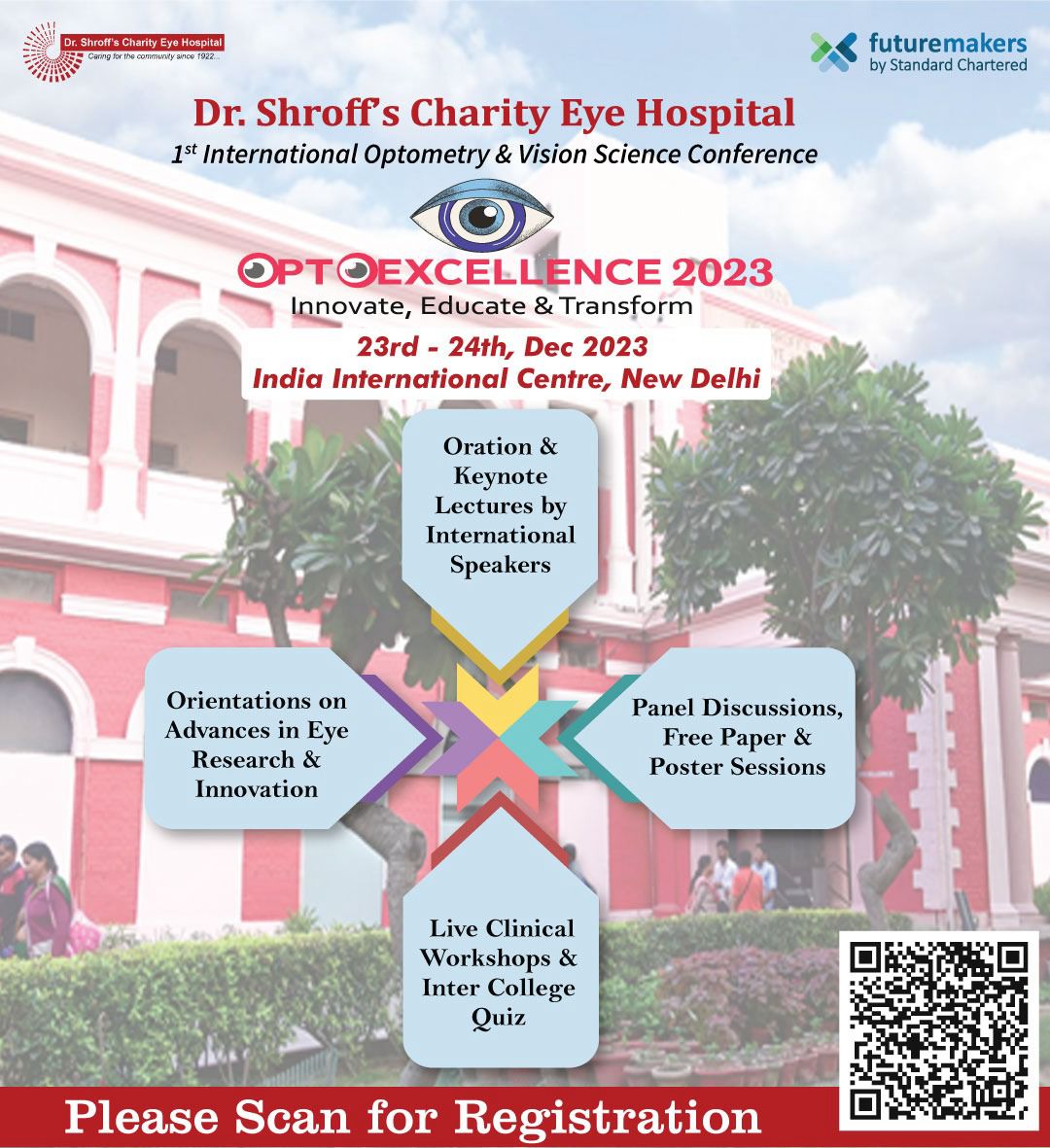 Dr Shroff’s Charity Eye Hospital, Standard Chartered to host 1st ...
