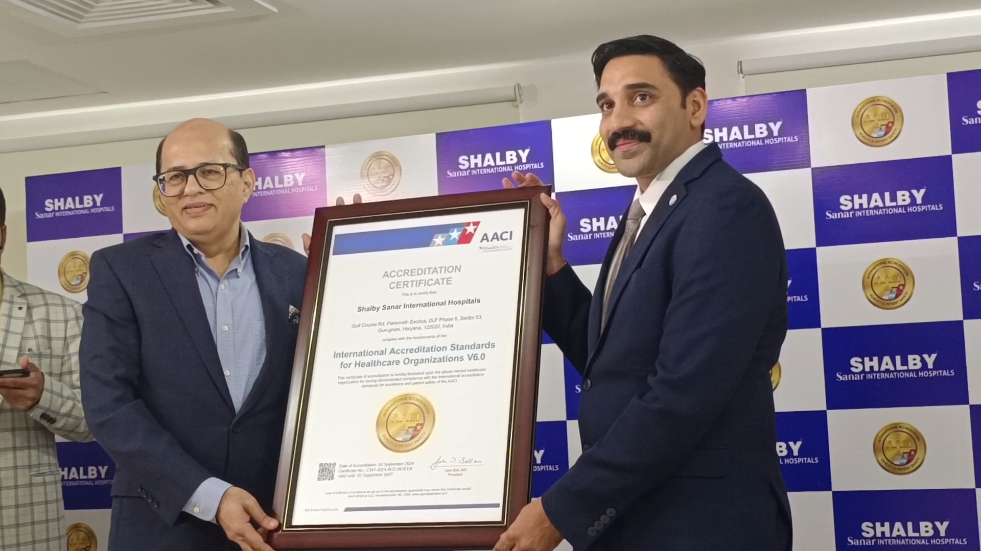 Gurugram: Shalby Sanar International Hospitals Achieves Prestigious ...